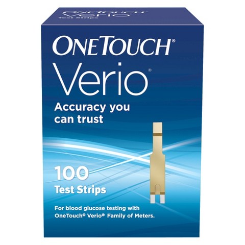 one-touch-verio-test-strips-100-ct | Test Strip Search